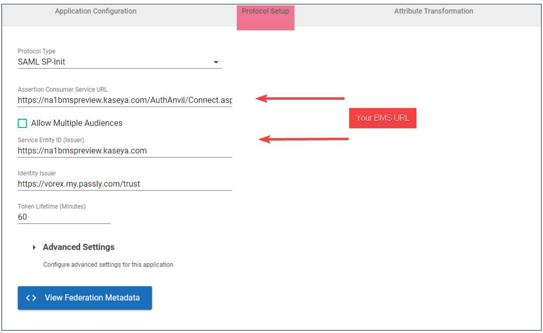 Single sign-on with Passly